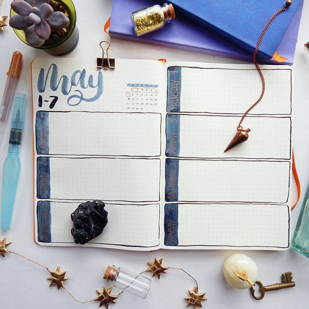 May Bullet Journals - 30 Spreads to Inspire You