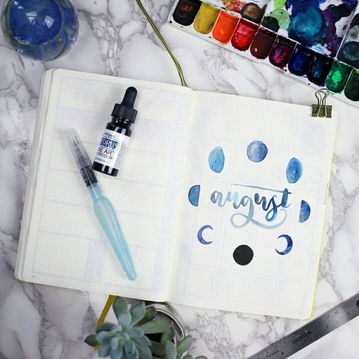 August Bullet Journal Inspiration: 30 Themes Worth Trying