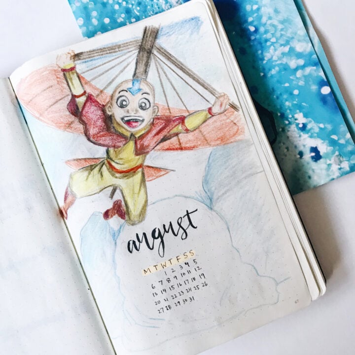 August Bullet Journal Inspiration: 30 Themes Worth Trying