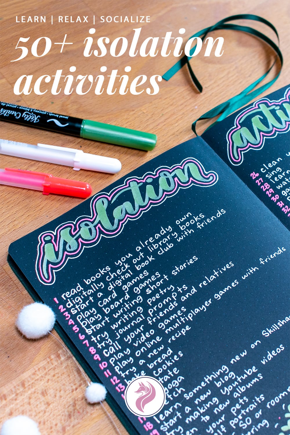 50+ Isolation Activities -- Make the Most of Social Distancing