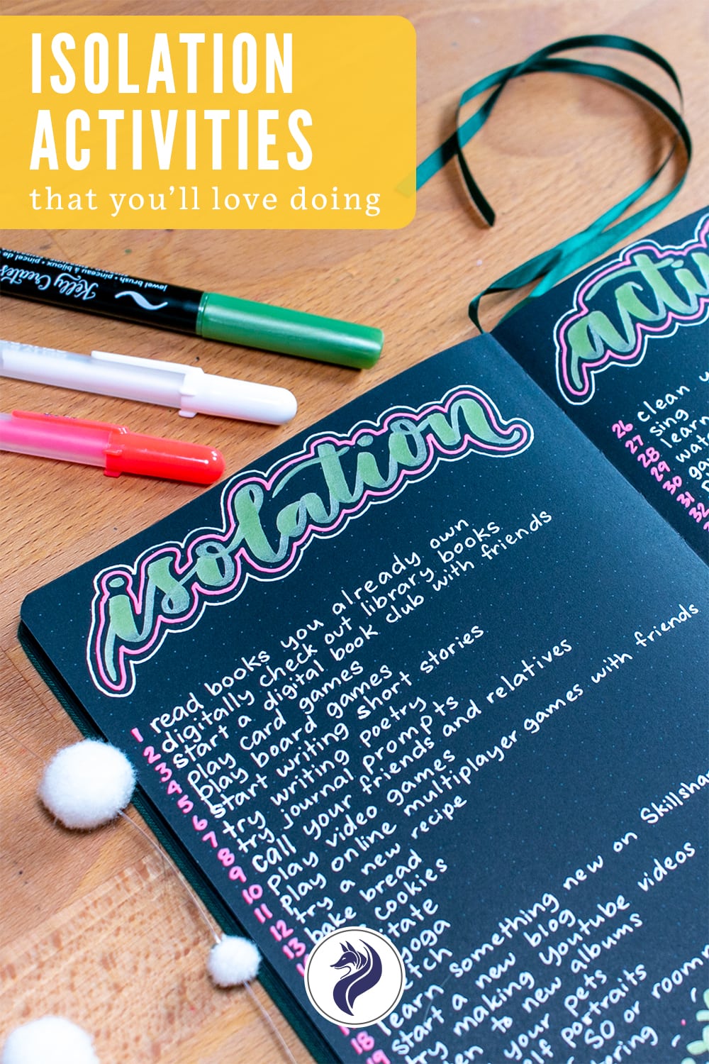 50+ Isolation Activities -- Make the Most of Social Distancing