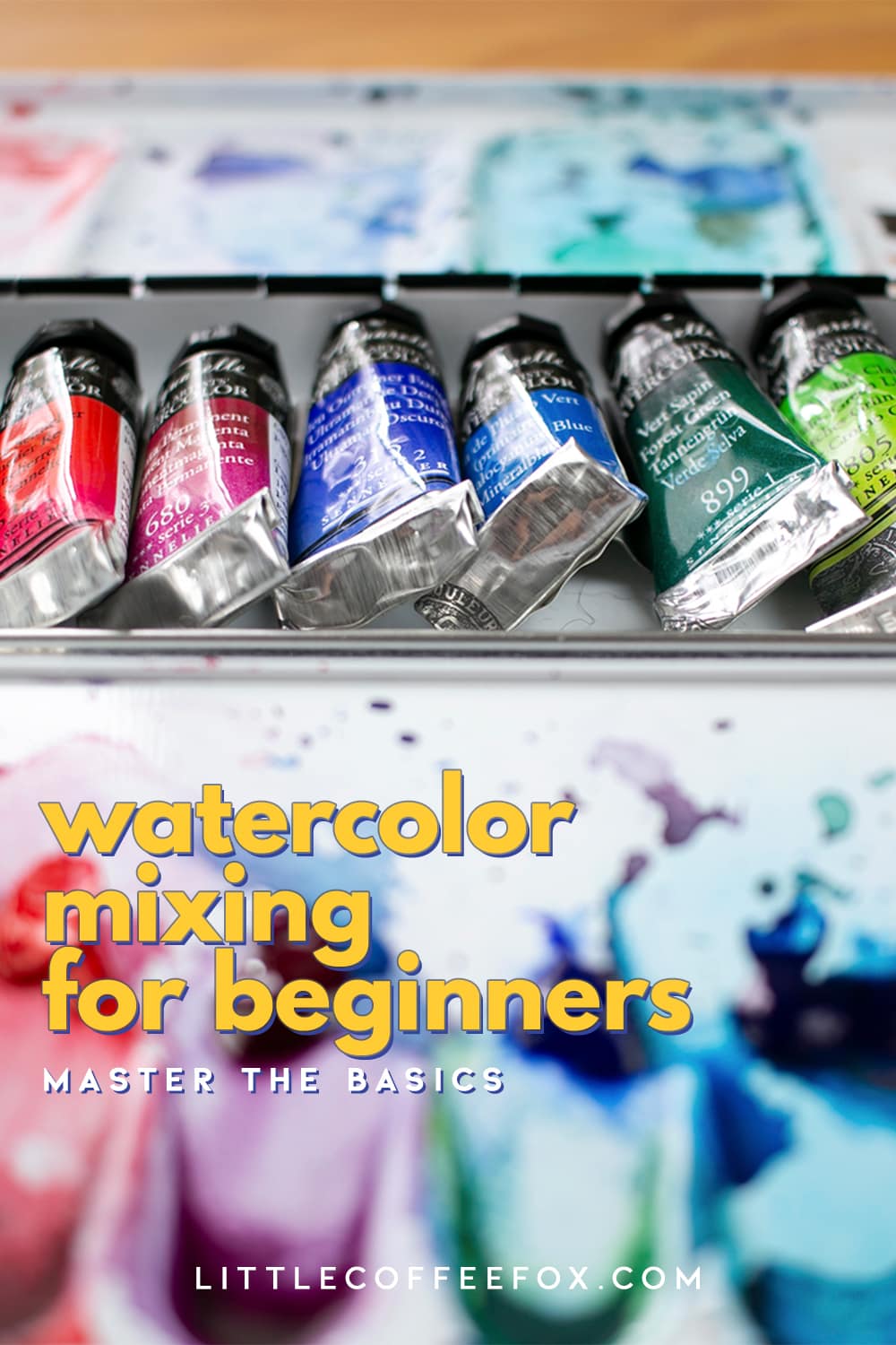 Watercolor Mixing: Basic Color Blending