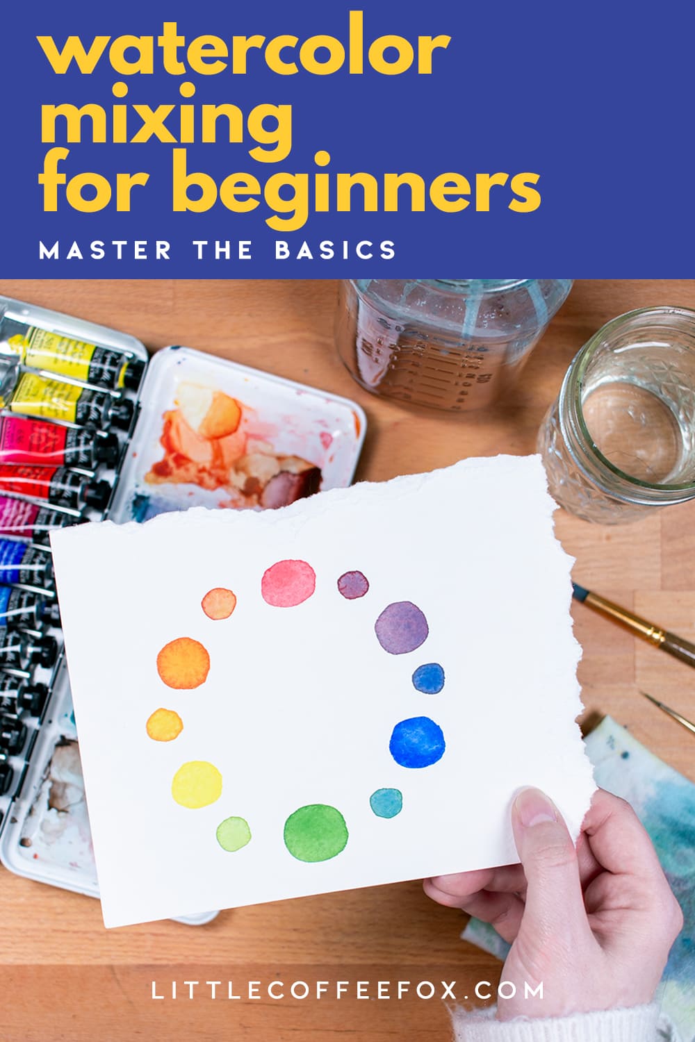 Watercolor Mixing: Basic Color Blending