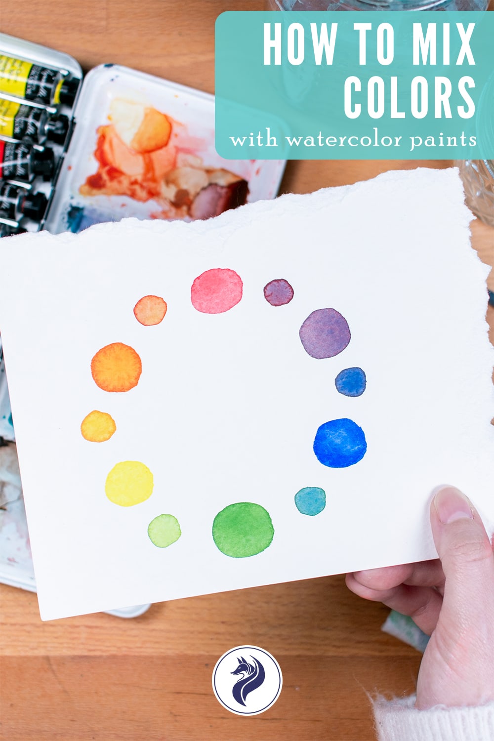 Watercolor Mixing: Basic Color Blending