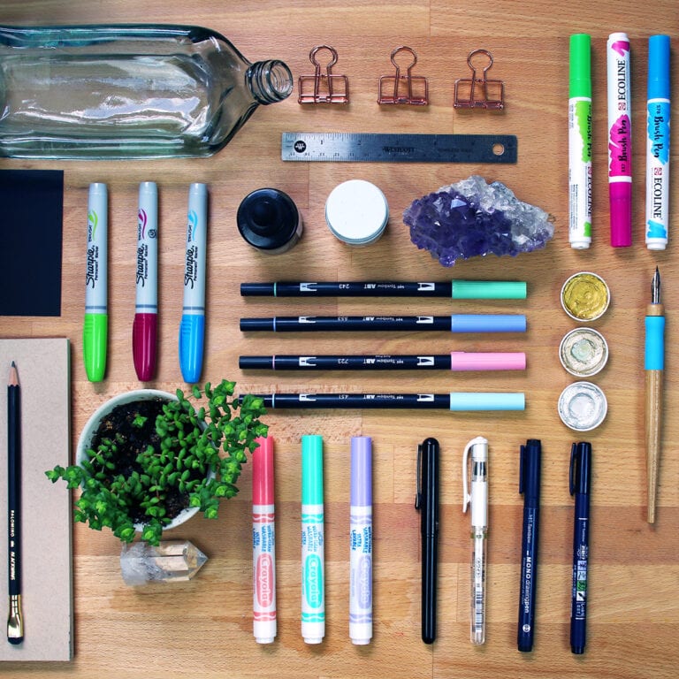 How to Practice Lettering - 20+ Project Ideas