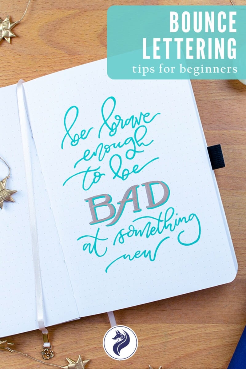 Bounce Lettering: 6 Easy Tips + Free Printable Worksheet