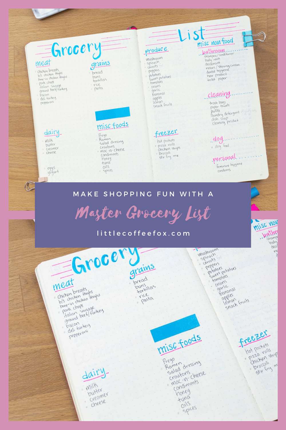 How to Build a Master Grocery List to Make Shopping Quick & Easy
