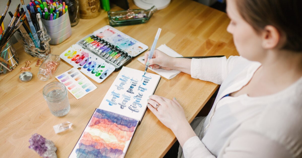 How to Practice Lettering - 20+ Project Ideas