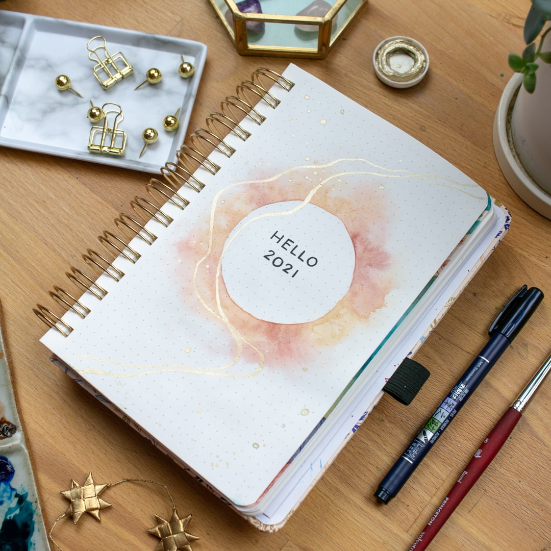 My New Year Bullet Journal Setup - It is Finally Here!