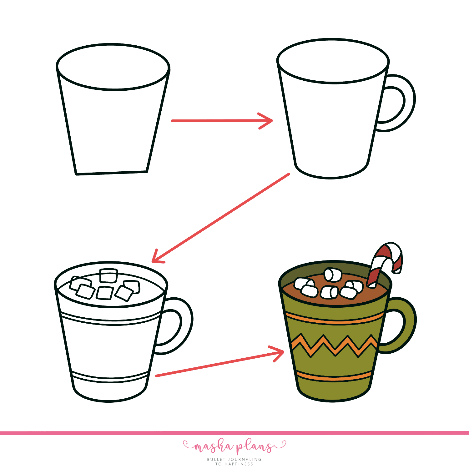 9 Fun and Easy Winter Doodle Tutorials