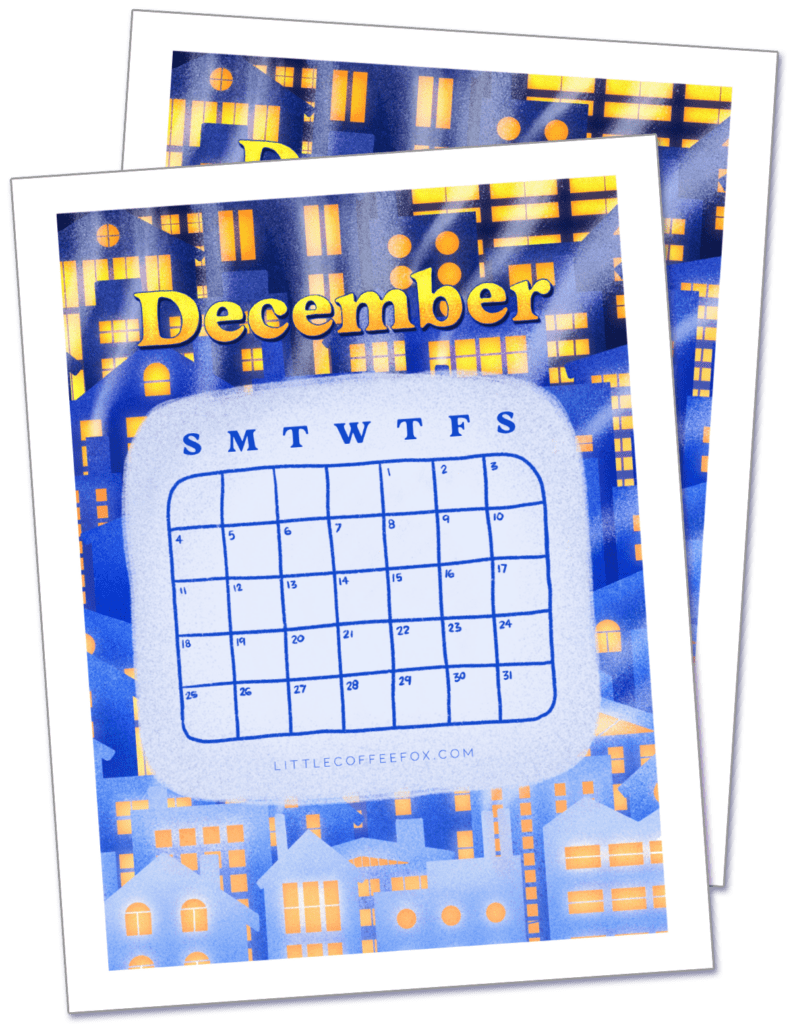 30+ December Bullet Journals Perfect for Christmas (2022) - LittleCoffeeFox