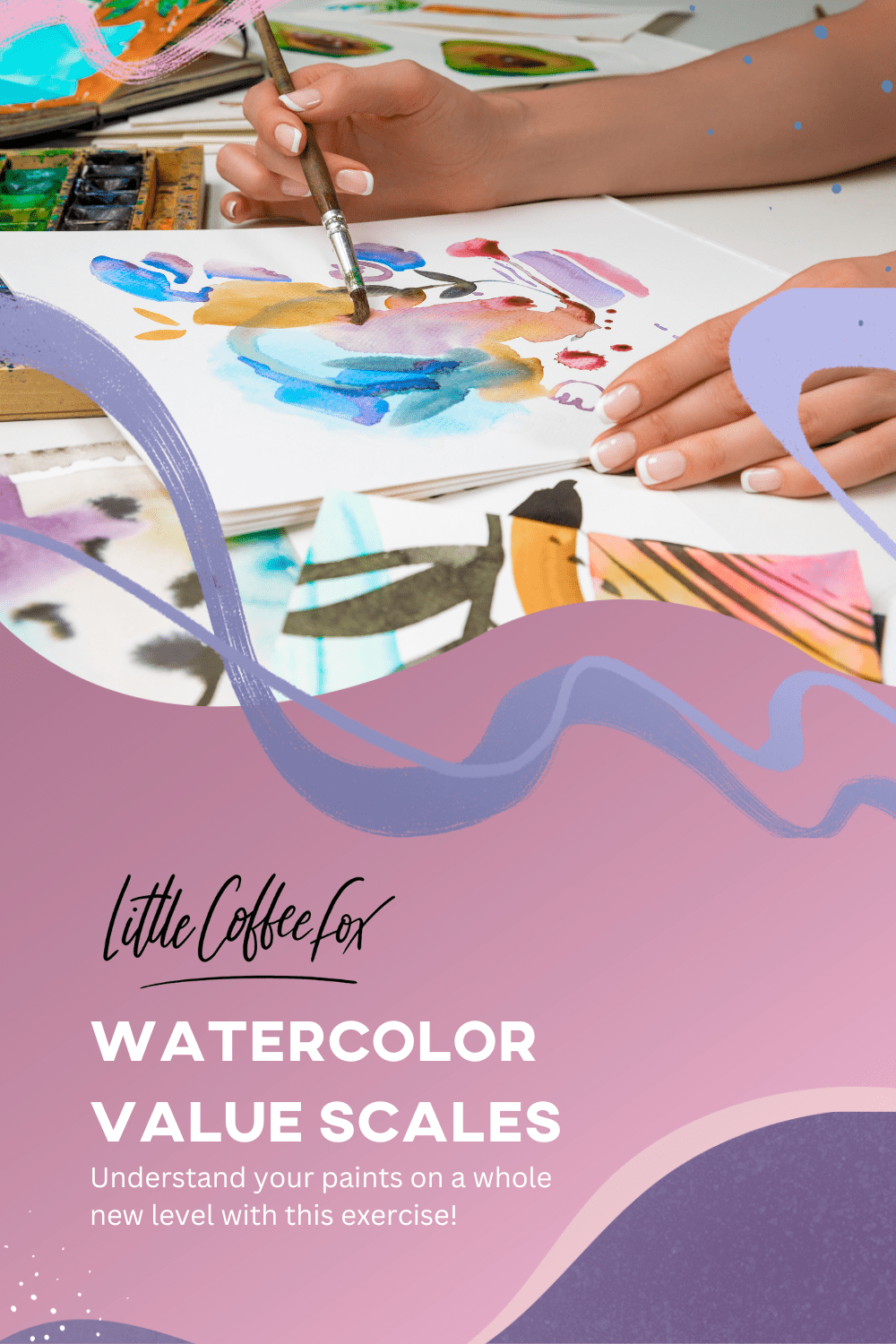Watercolor Value Scales