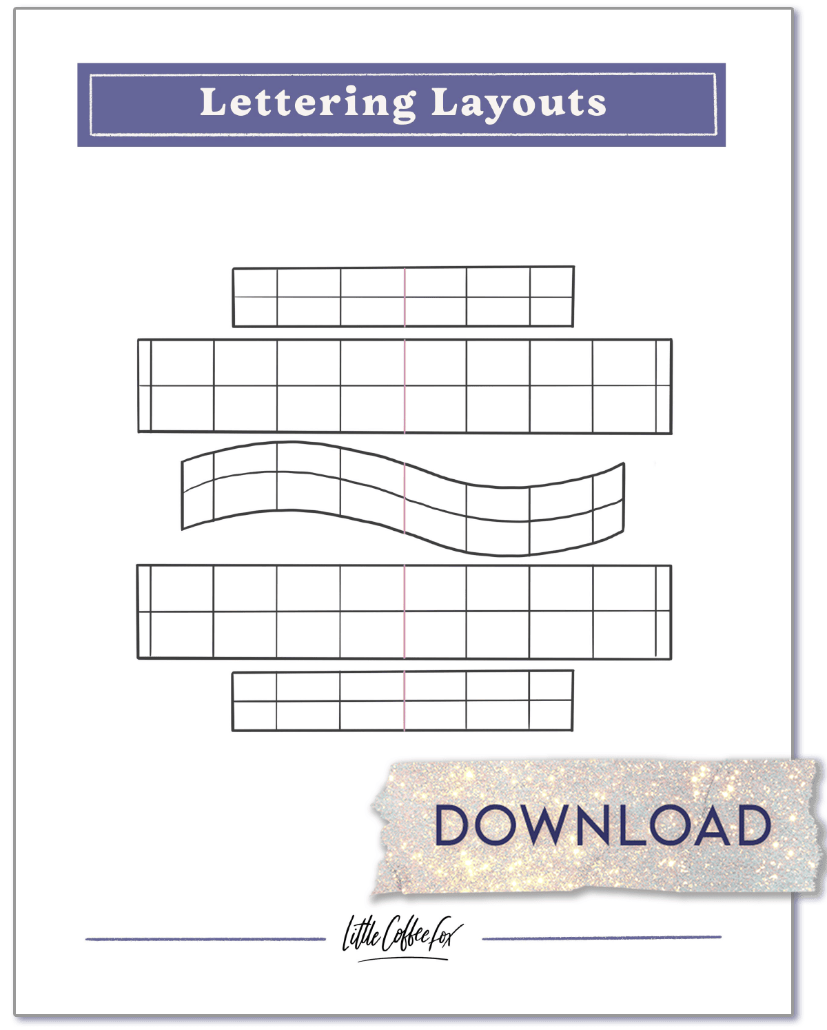 Lettering Layout Templates